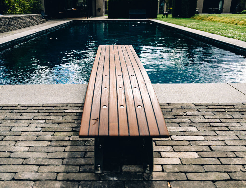 OCEAN 1 | 6 Foot Wood Diving Board | Mikel Tube